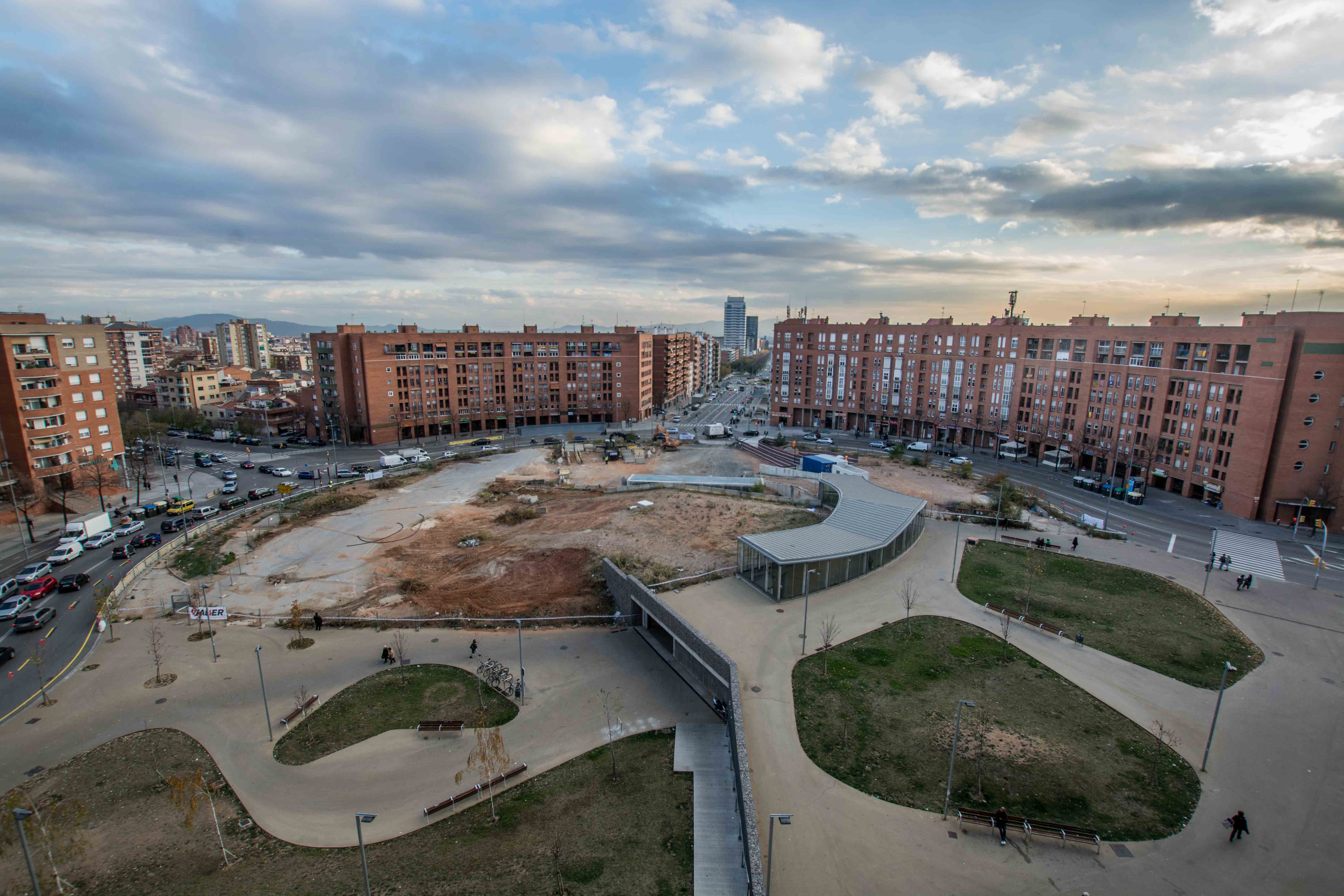 La plaça Espanya es convertirà en un gran parc a partir de l'estiu