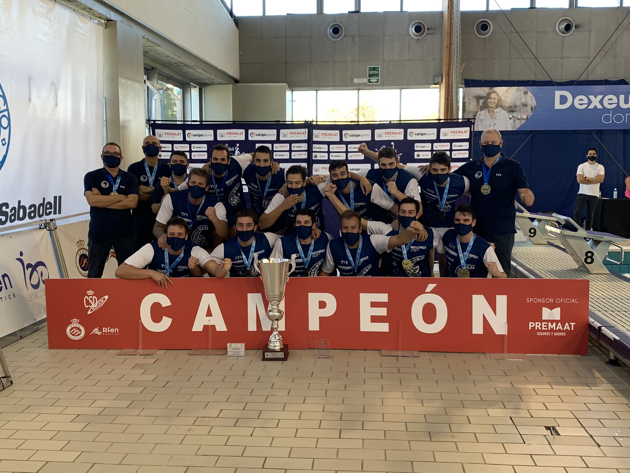 L'Astralpool Natació Sabadell, supercampió de waterpolo per partida ...