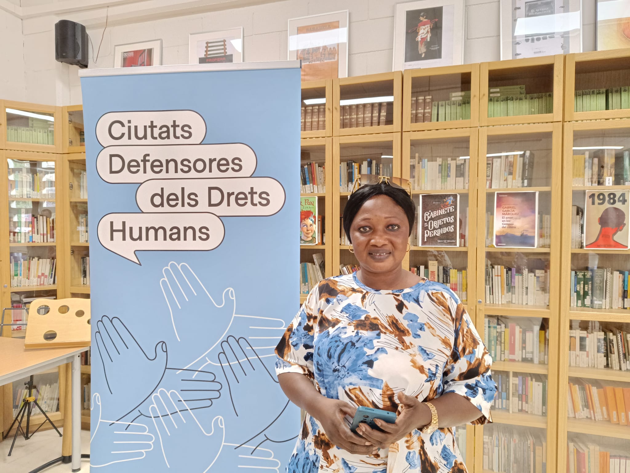 Fatou Nyang consciencia els alumnes de l'IES Vallès sobre la mulitació ...