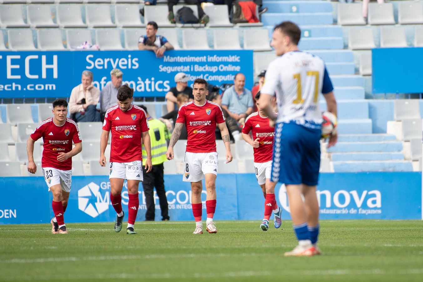 Horari del CE Sabadell - CD Teruel de la jornada 7