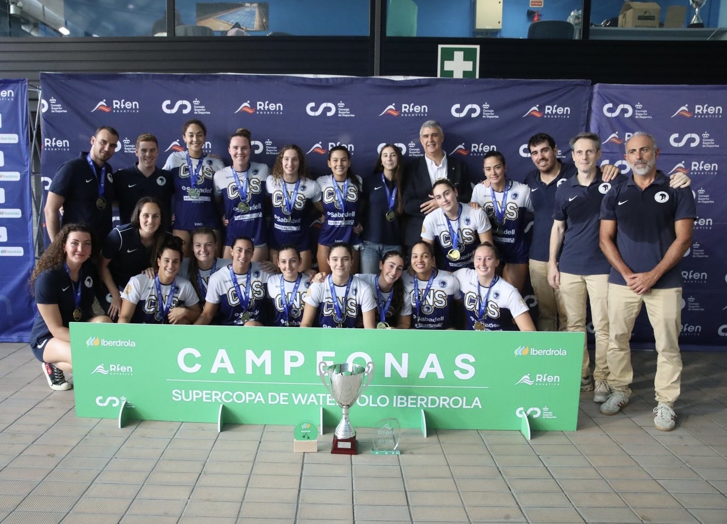 L'Astralpool Natació Sabadell guanya la tretzena Supercopa d'Espanya